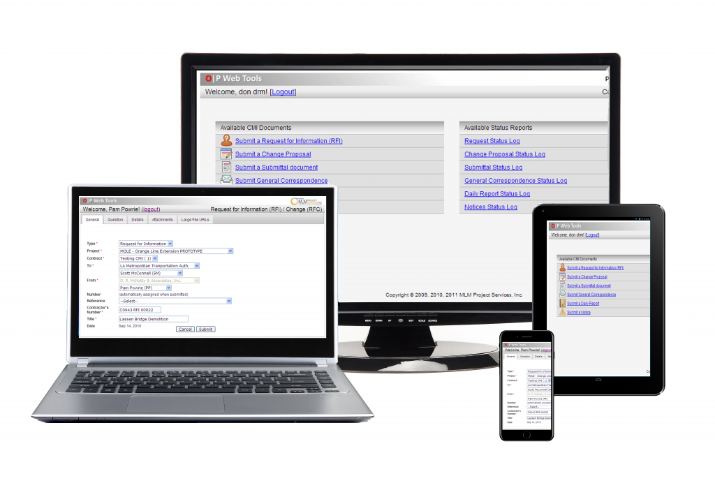 Organize all your Project Documents with Contract Management Interface