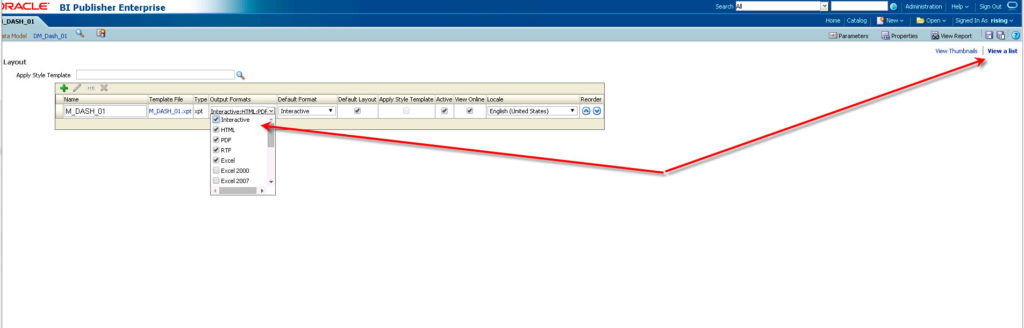 Creating Dashboard Reports in Oracle BI Publisher - DRMcNatty & Associates