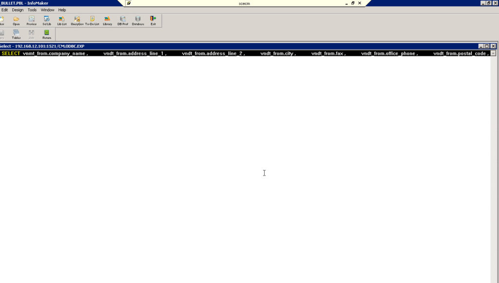 Using Infomaker Graphical View - DRMcNatty & Associates