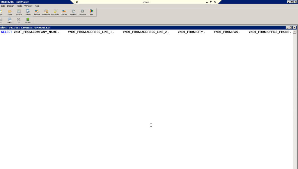 Using Infomaker Graphical View - DRMcNatty & Associates