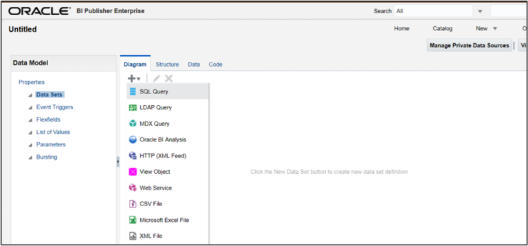 Unifier Custom Print External Data Model - DRMcNatty & Associates