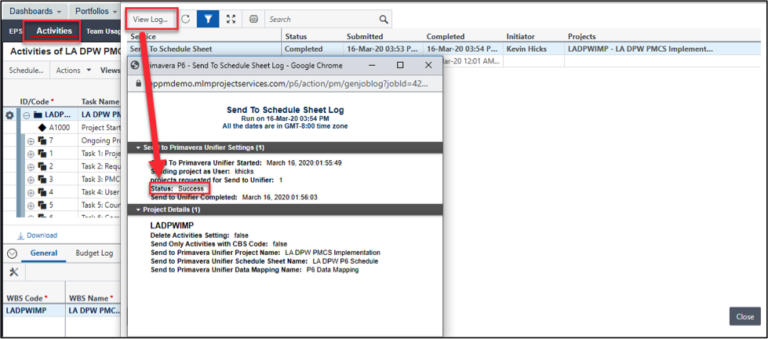 Copying Unifier And P6 Projects And Troubleshooting Errors Drmcnatty