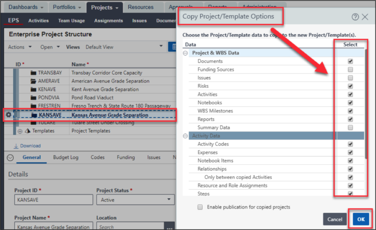 Copying Unifier And P6 Projects And Troubleshooting Errors Drmcnatty