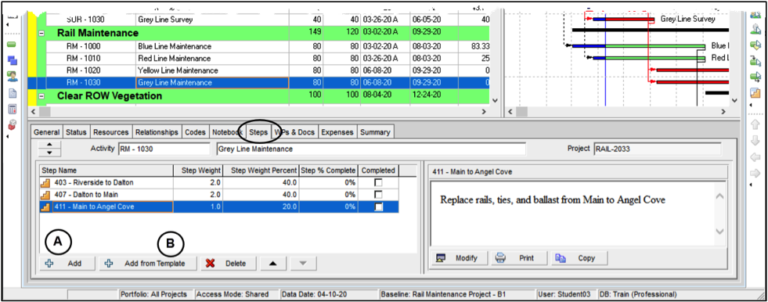 Using Steps to Calculate % Complete in P6 - DRMcNatty & Associates