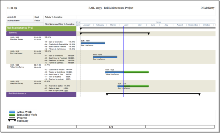 Using Steps to Calculate % Complete in P6 - DRMcNatty & Associates