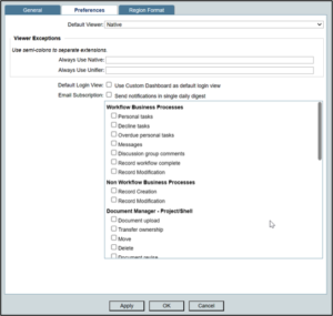 ORACLE UNIFIER EMAIL TIPS AND SETTINGS - DRMcNatty & Associates